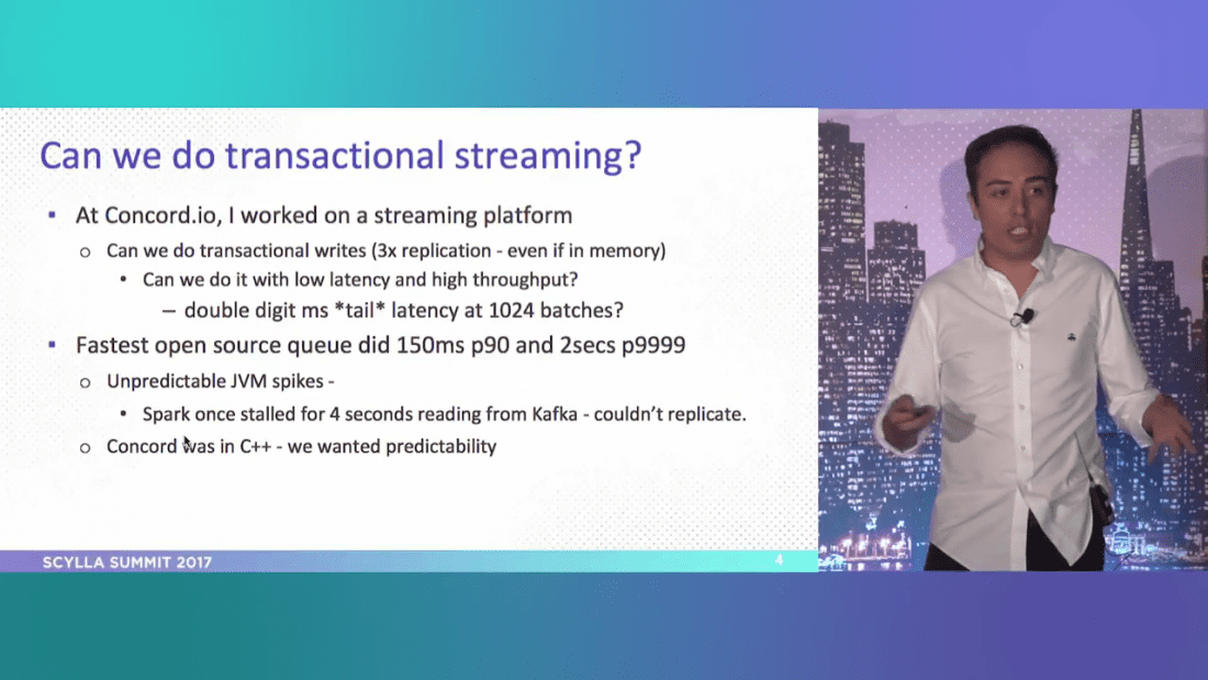 Performance Evaluation Of Scylladb As A Database Backend For Janusgraph Scylladb Summit 2017