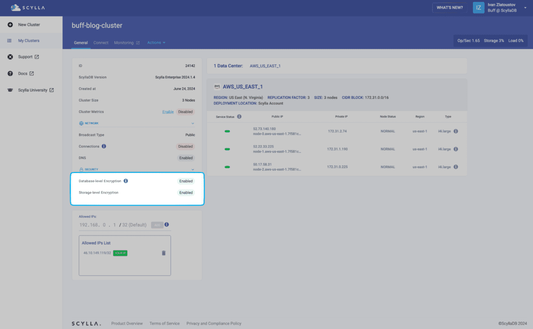 Getting Started With Database Level Encryption At Rest In Scylladb 8517