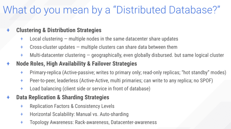 Distributed Database Comparison - ScyllaDB