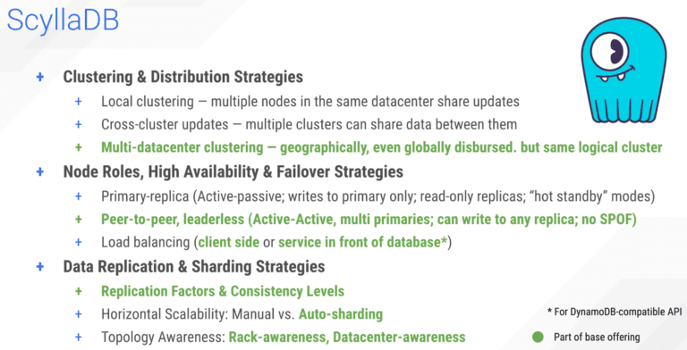 Distributed Database Comparison - ScyllaDB