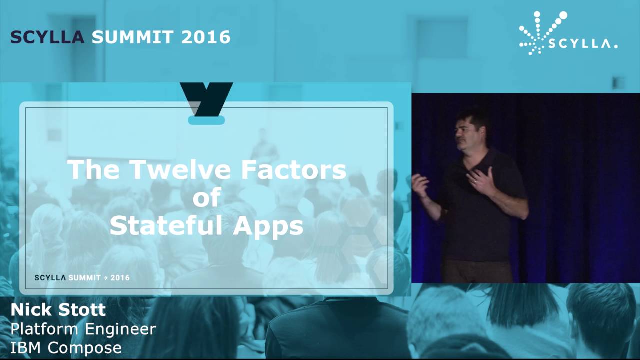 Database in Containers with Nick Stott from IBM Compose | ScyllaDB Summit 2016 - ScyllaDB